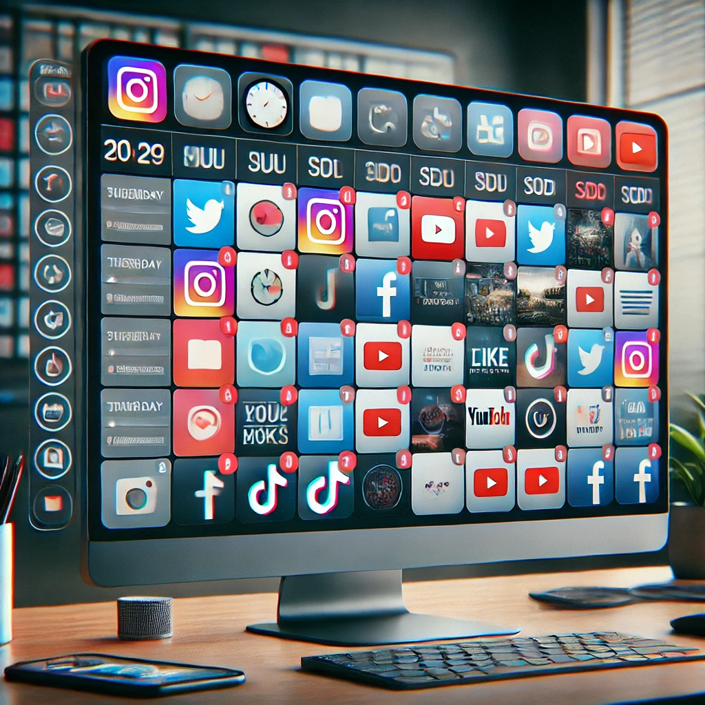 How to Create the Perfect Social Media Content Calendar with FrenzyPost ...